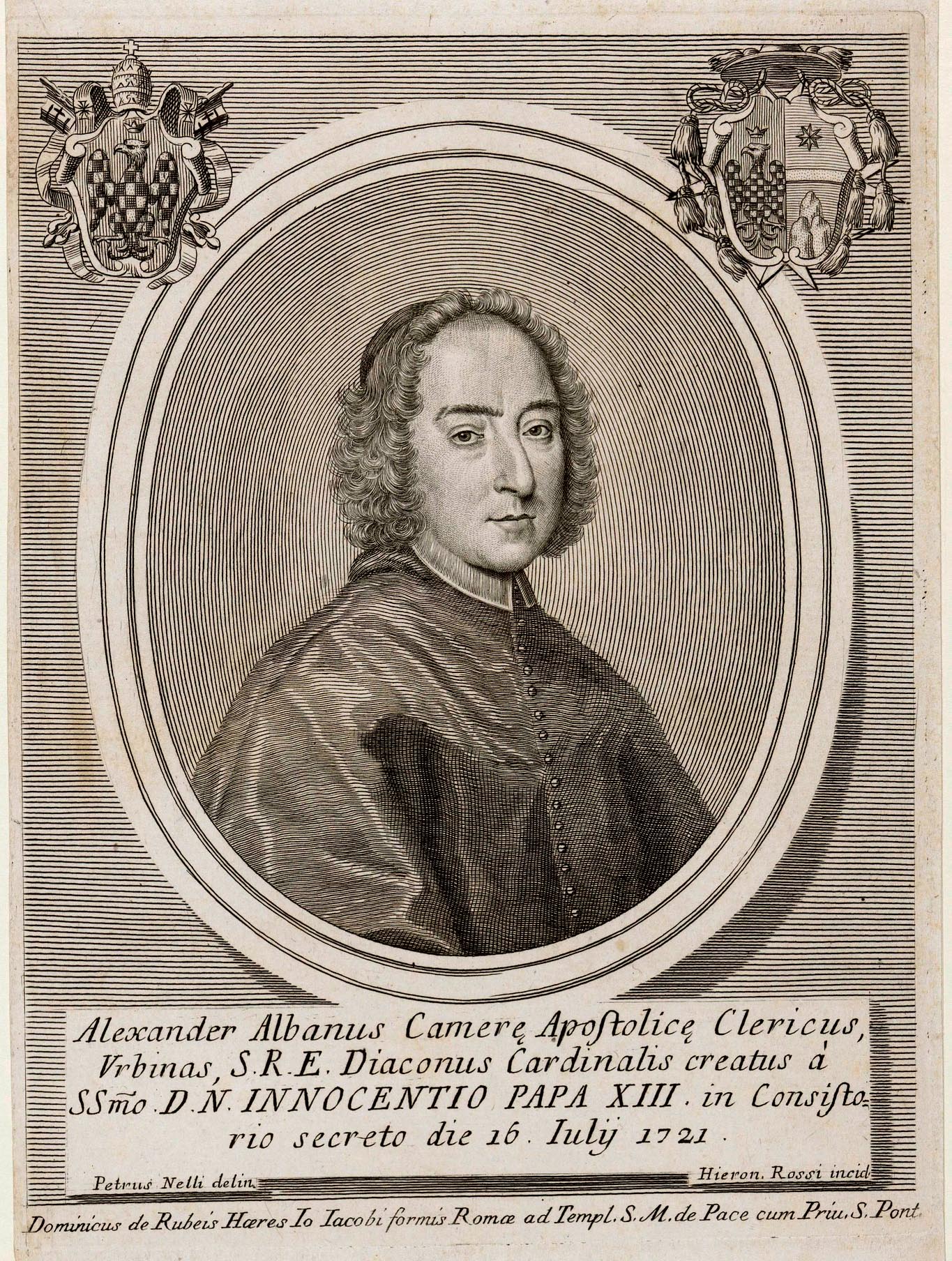 Alessandro Albani, kardinali katolik romak me origjinë nga Shqipëria ...