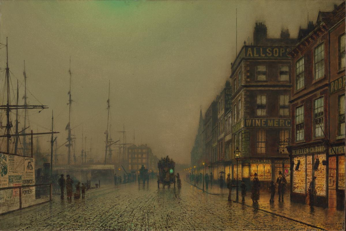 John Atkinson Grimshaw, një autodidakt që shkëlqeu me peizazhin hënor ...